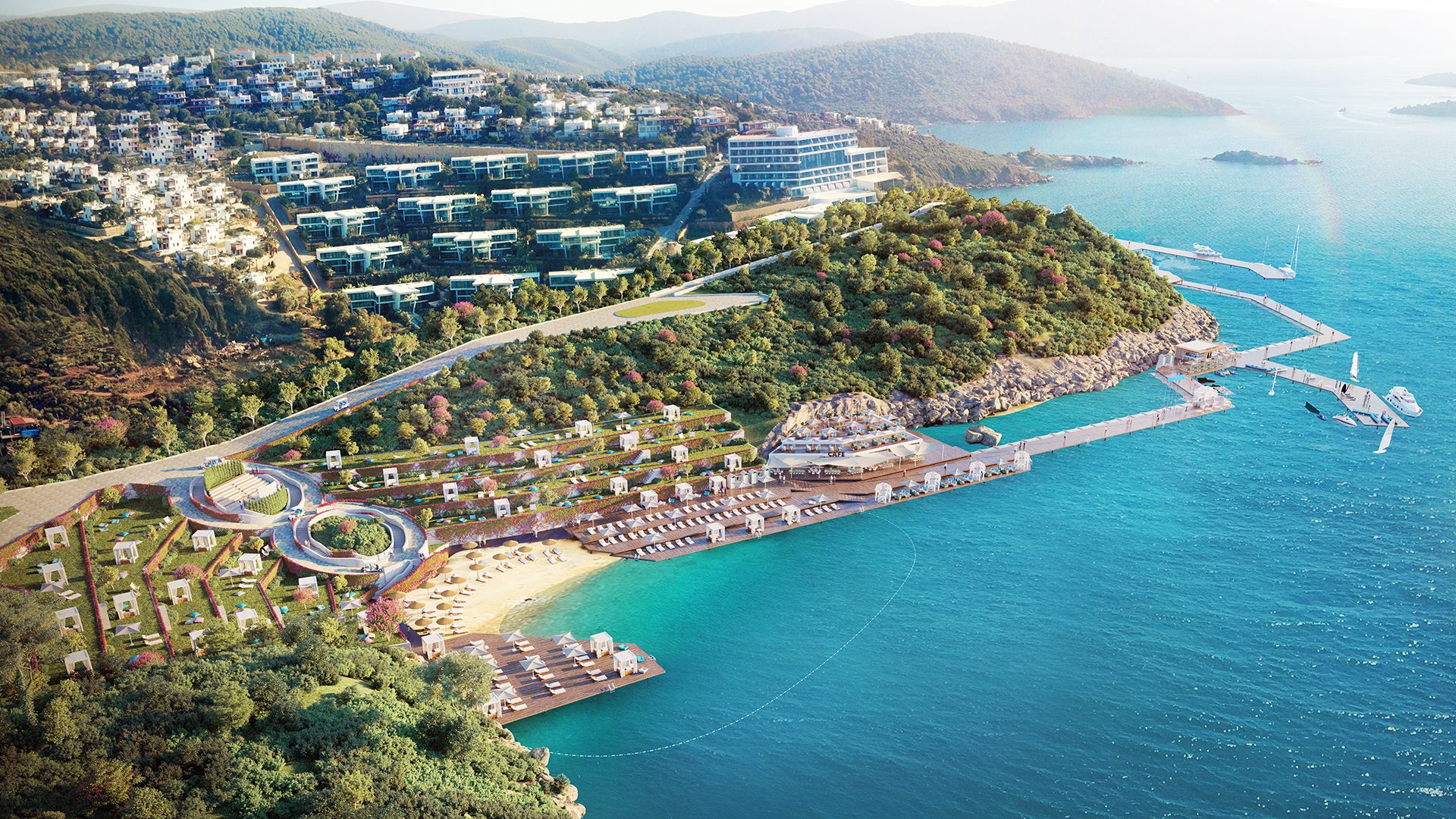 ЖК Helis Bodrum (Хелис Бодрум) — виллы в Бодруме